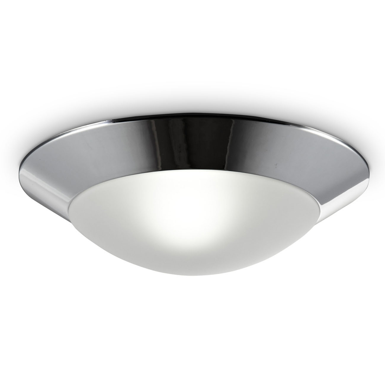 LED Deckenleuchte mit Sternendekor chrom | bk-licht.eu